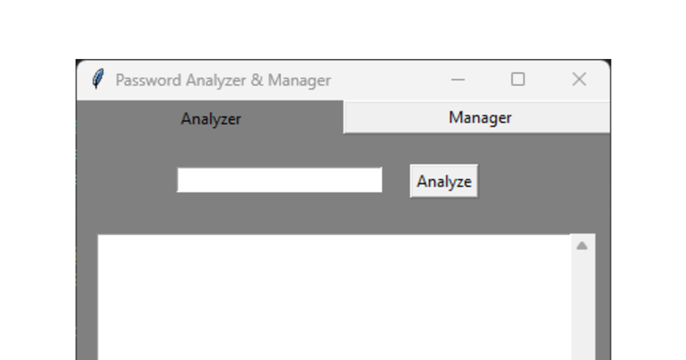 Password Analyzer & Manager | Denton’s Blog